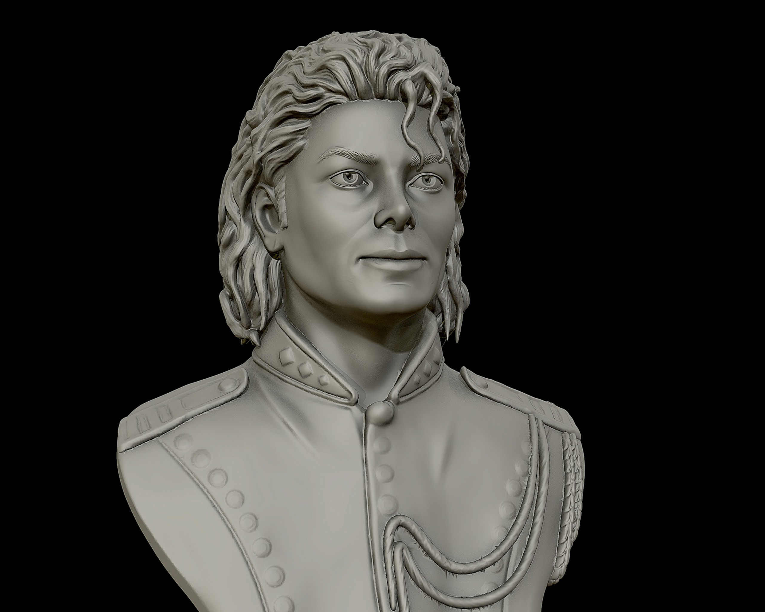 STL file Michael Jackson 3D print model 🗿 (OBJ)・3D printer design to ...