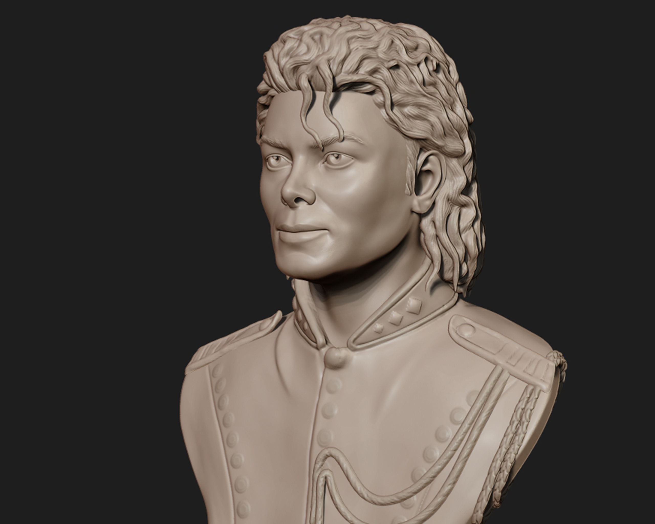 STL file Michael Jackson 3D print model 🗿 (OBJ)・3D printer design to ...