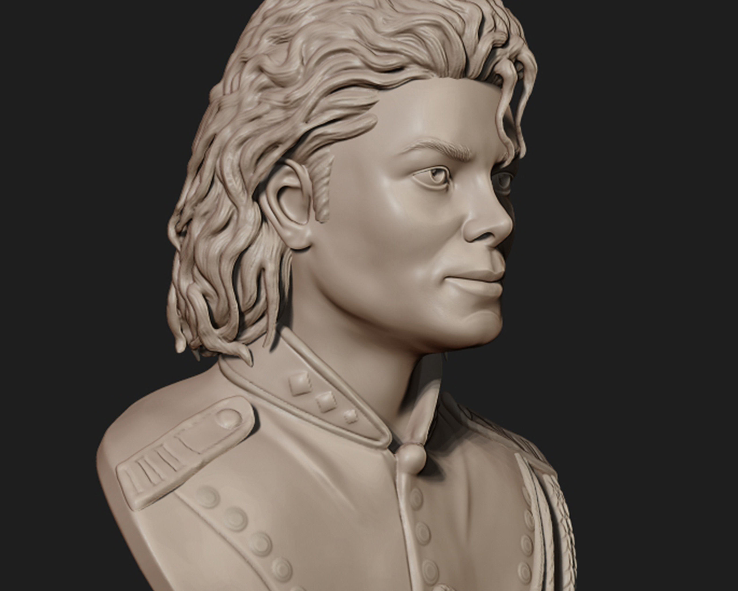 STL file Michael Jackson 3D print model 🗿 (OBJ)・3D printer design to ...