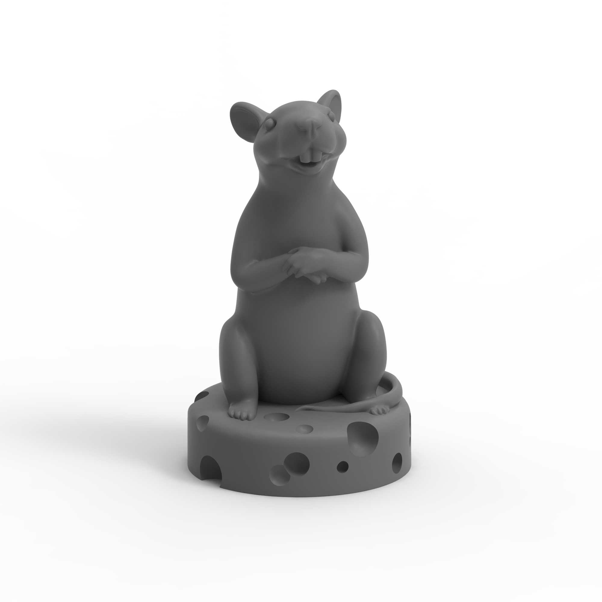 STL file rat figure 🐀 (OBJ)・Design to download and 3D print・Cults