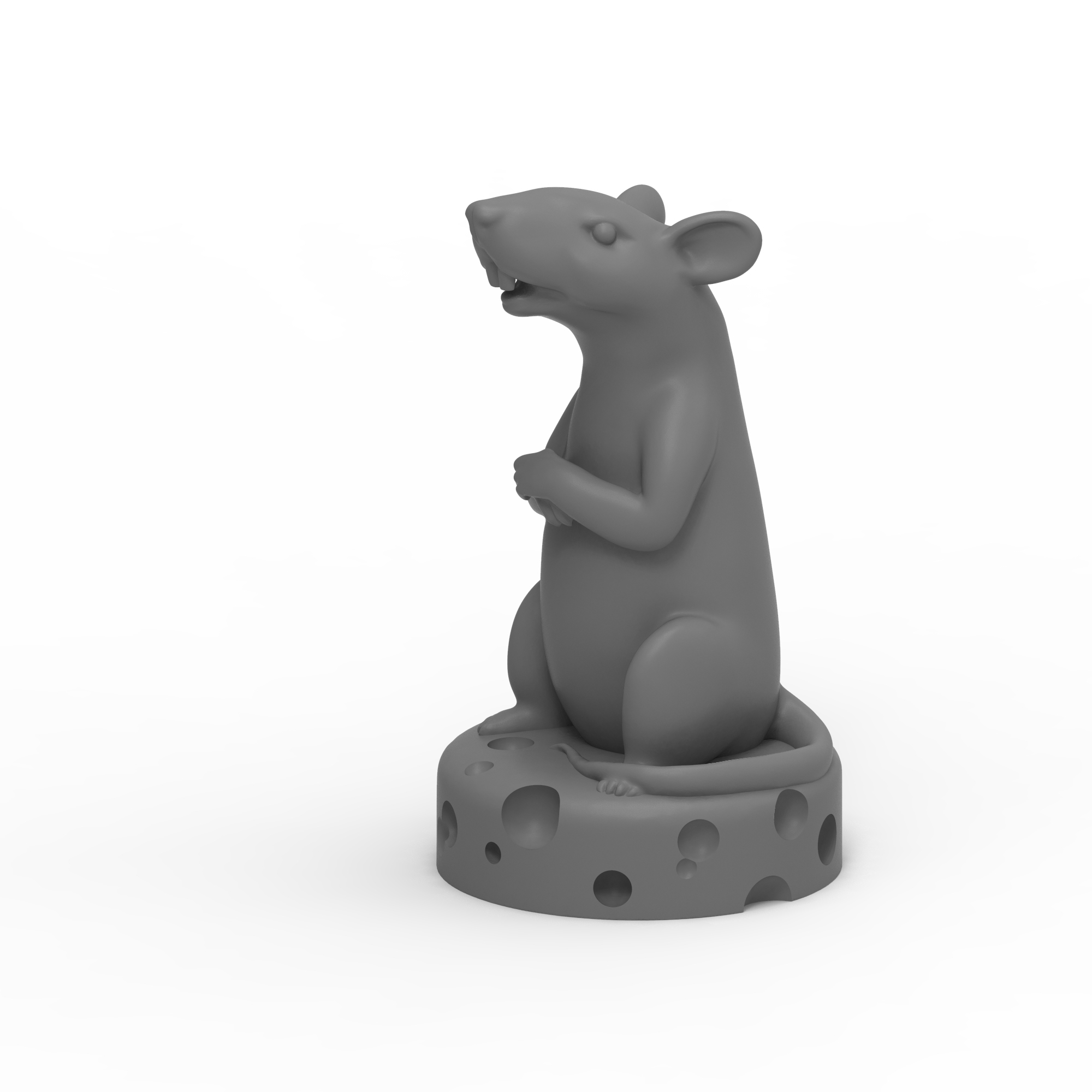 STL file rat figure 🐀 (OBJ)・Design to download and 3D print・Cults