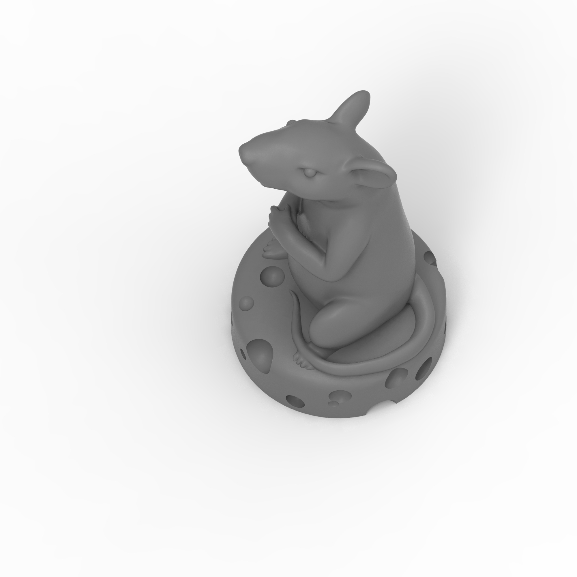 STL file rat figure 🐀 (OBJ)・Design to download and 3D print・Cults