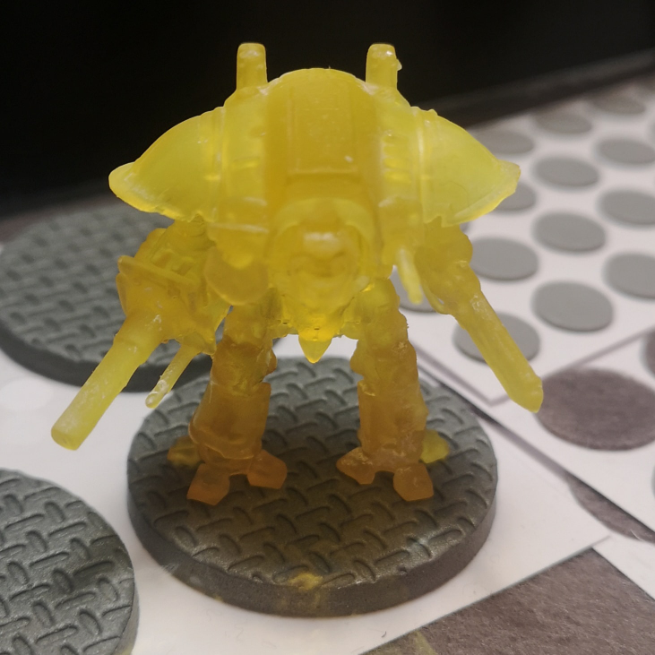 3D printable Tiny knightly mech on a quest・Cults