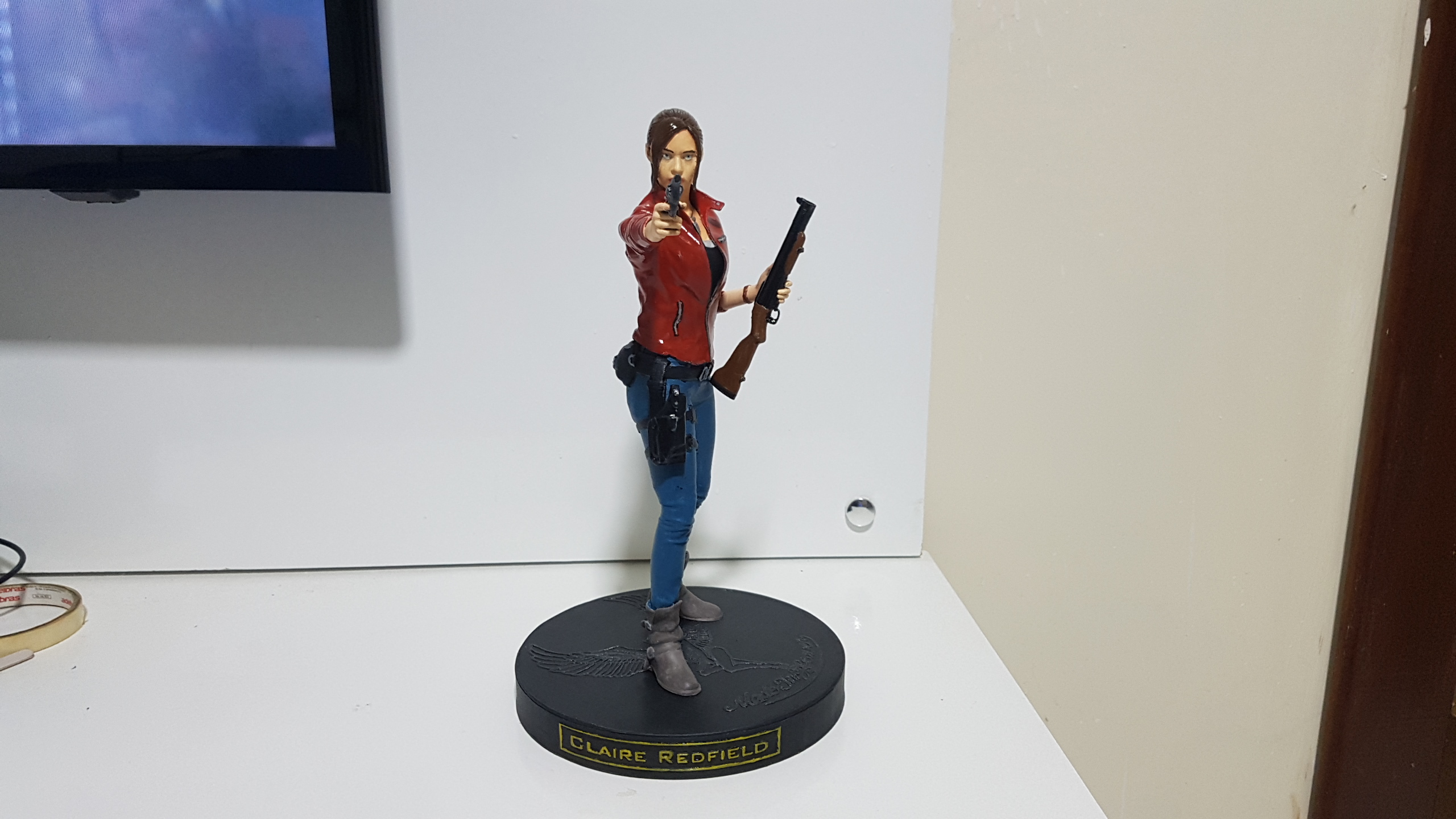 3D-печать работы Claire Redfield Residual Evil 2 Remake Statue ...