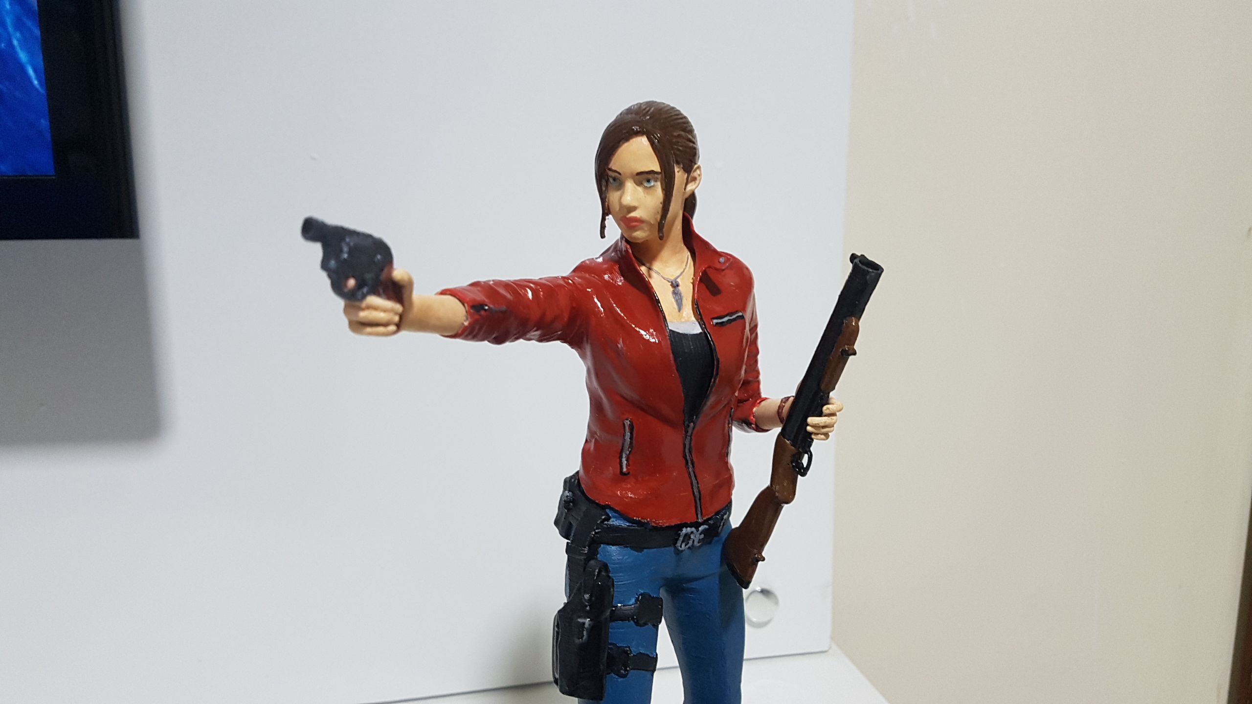 3D-печать работы Claire Redfield Residual Evil 2 Remake Statue ...