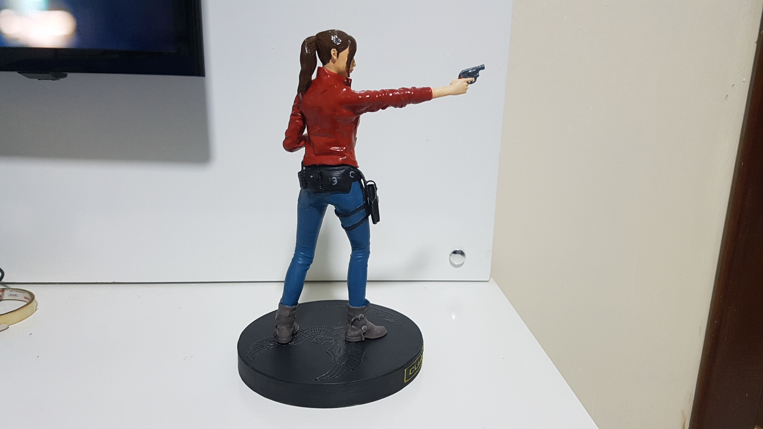 3D-печать работы Claire Redfield Residual Evil 2 Remake Statue ...