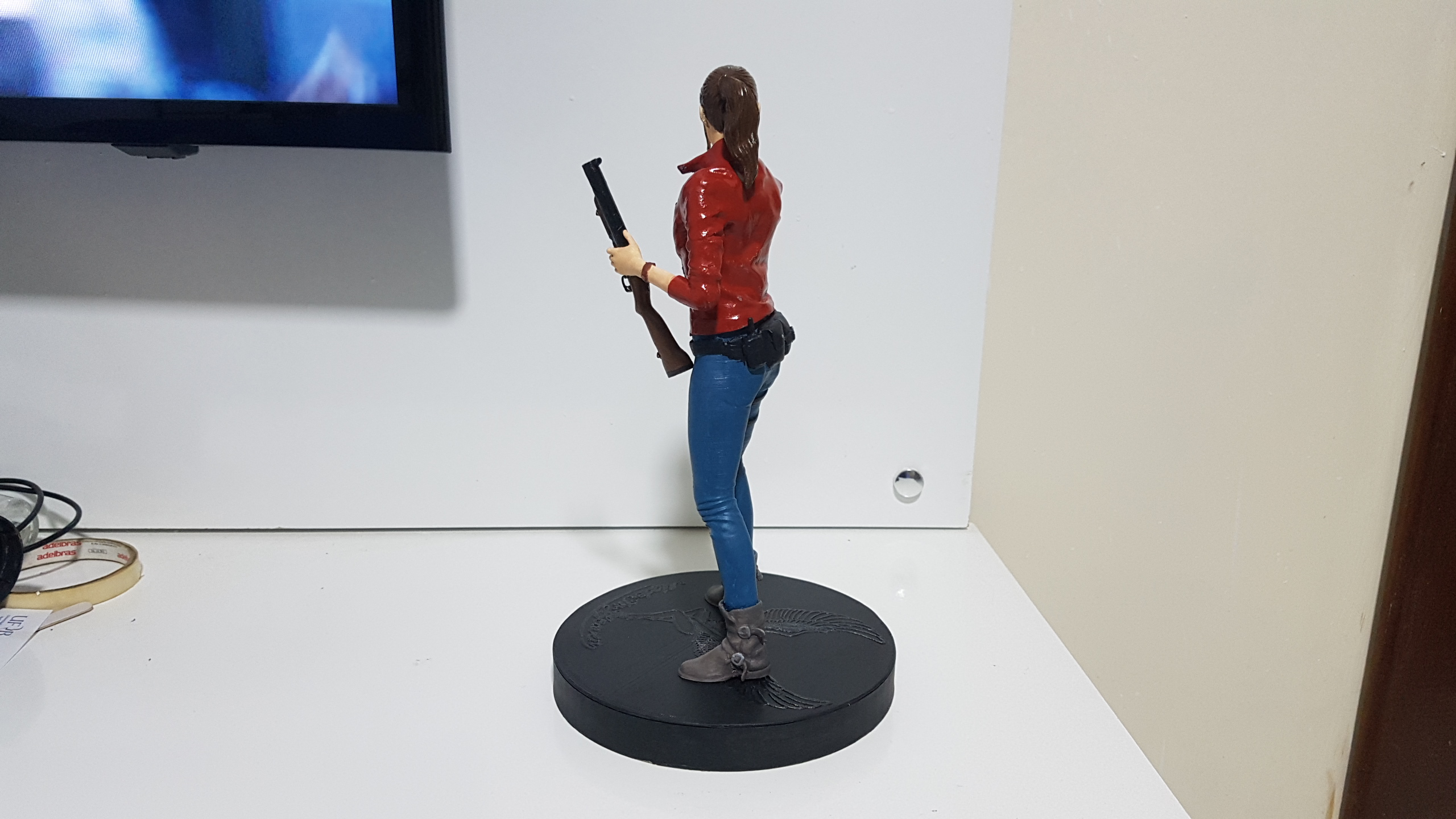 3D-печать работы Claire Redfield Residual Evil 2 Remake Statue ...