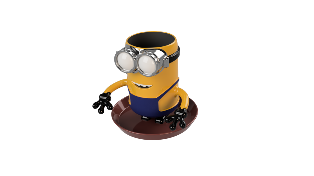 👹 Minion Basic Plant Pot・Free STL File for ・Cults