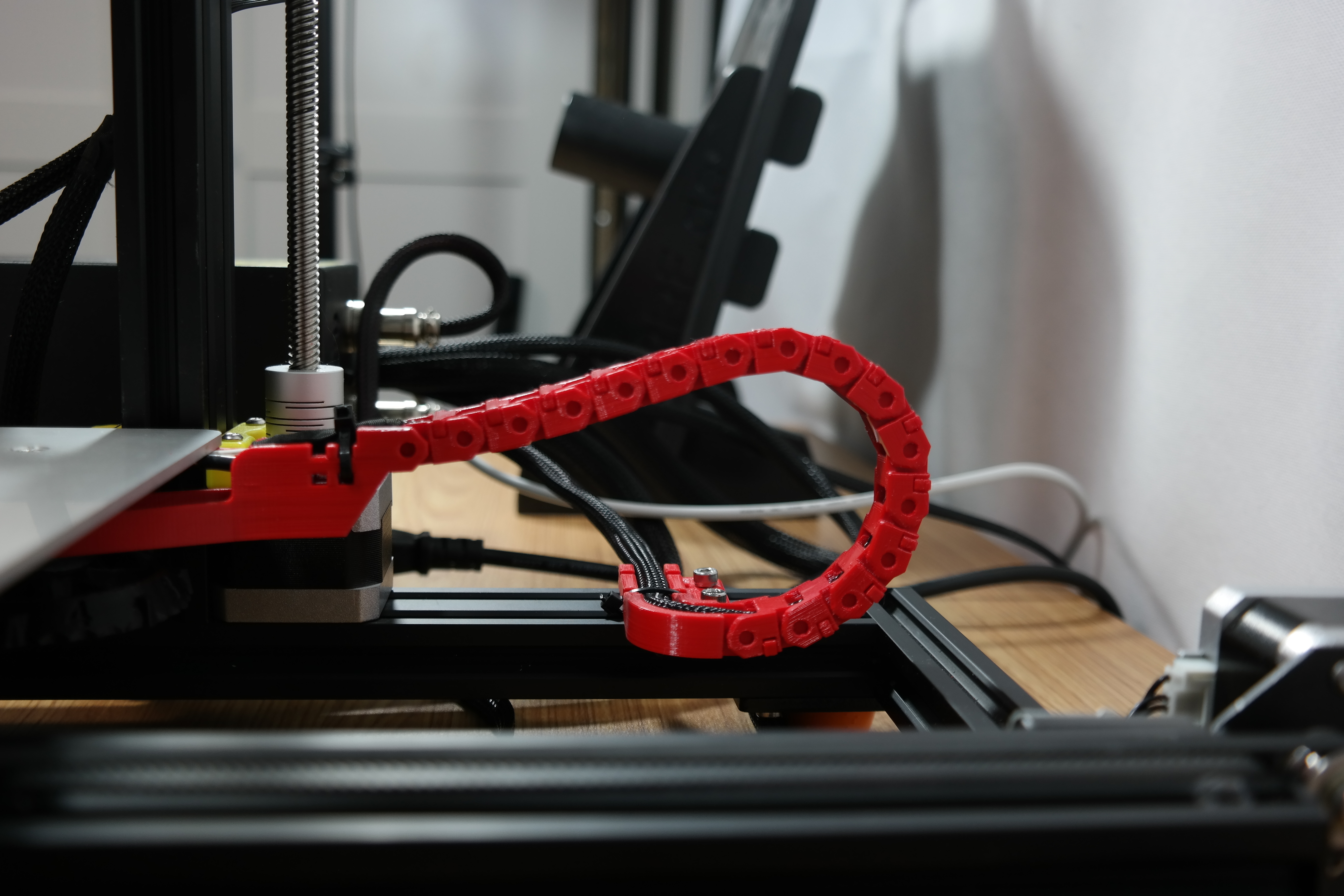 🔌 Creality CR-10S Y axis cable drag chain and Strain relief・Free STL ...