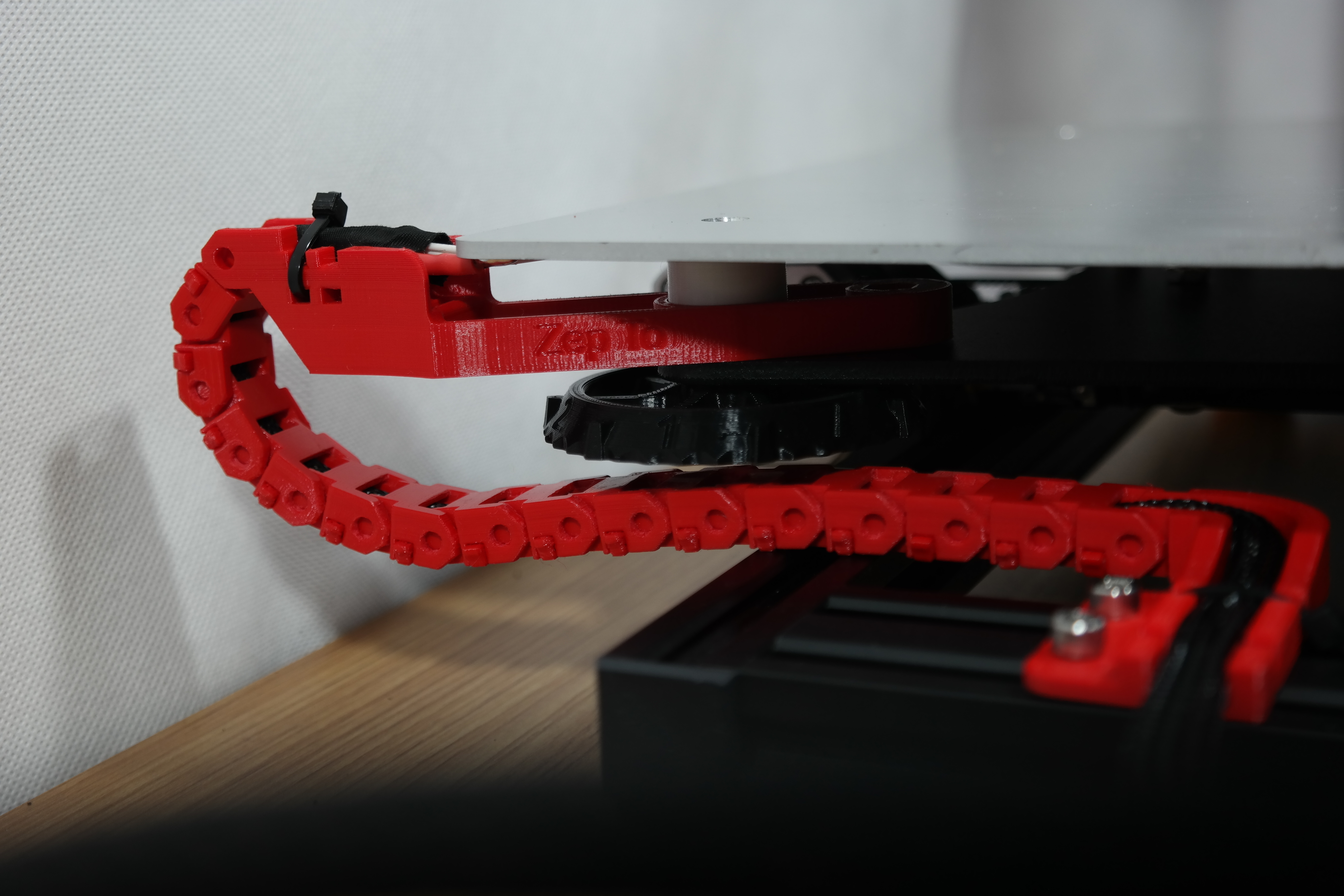 🔌 Creality CR-10S Y axis cable drag chain and Strain relief・Free STL ...