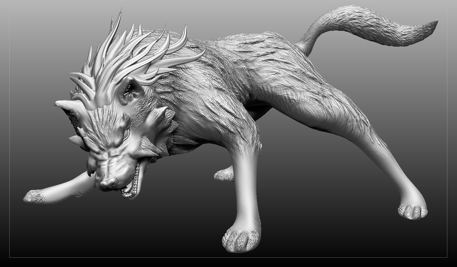 🐺 Wolf Midna Zelda 3D・Free STL File for 3D printing・Cults