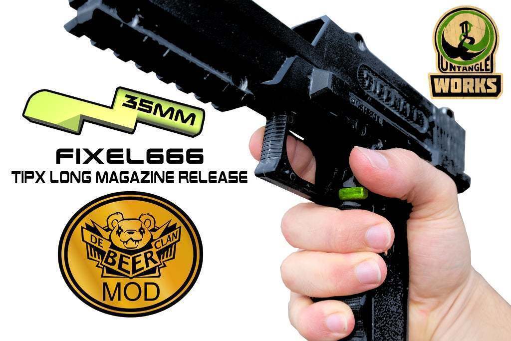 Archivo STL gratuito Lanzamiento de la revista TiPX Long DBC MOD 👽 ...