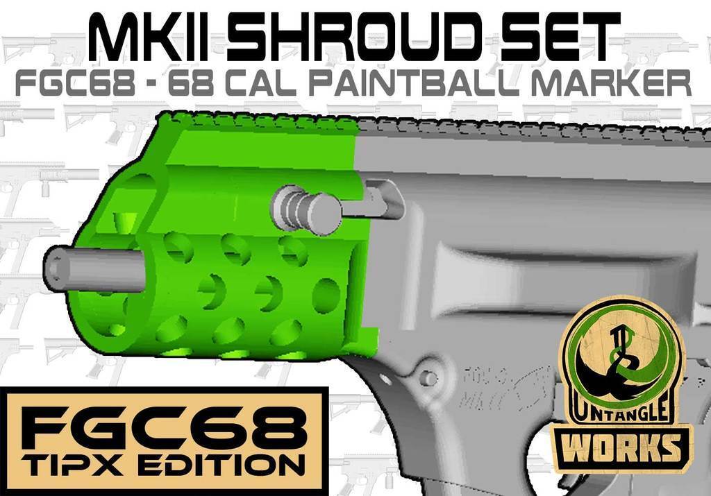 Free STL file FGC-68 MKII Top rail shroud set 🔝 ・3D printable model to ...