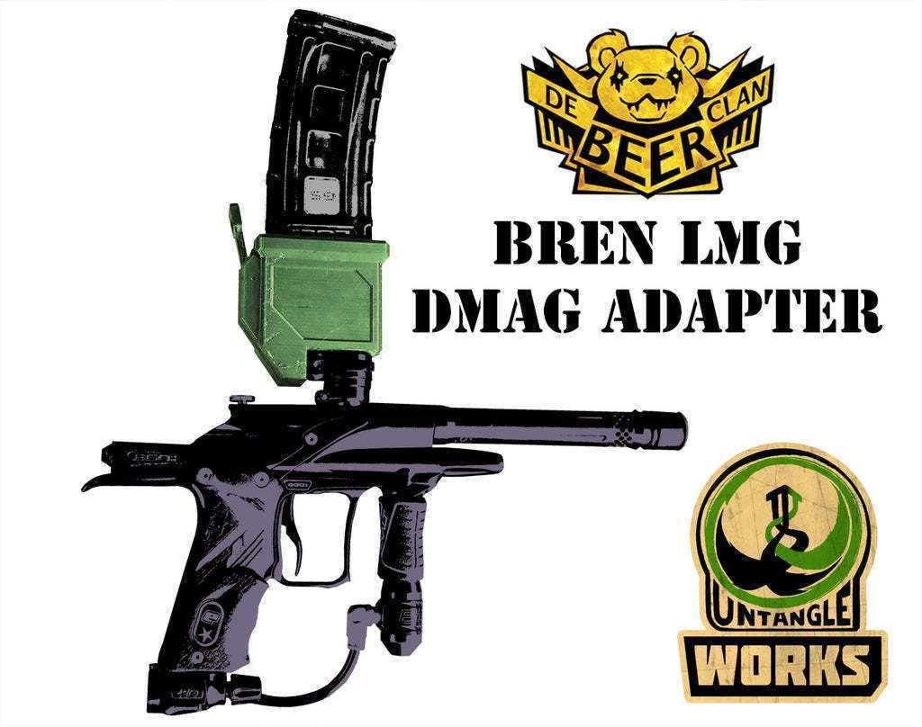 👽 MCS DMAG/HELIX Universal Magazine Adapter Bren LMG Style・Free STL ...
