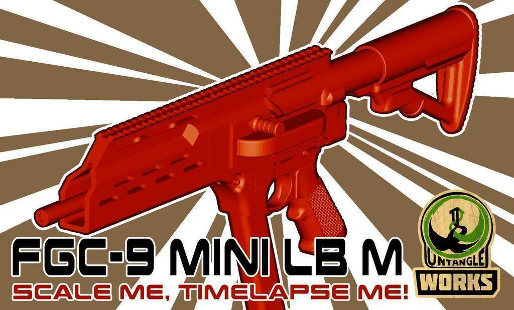 Free STL file FGC9 MINI 2021 LB M 👽 ・3D printable object to download・Cults