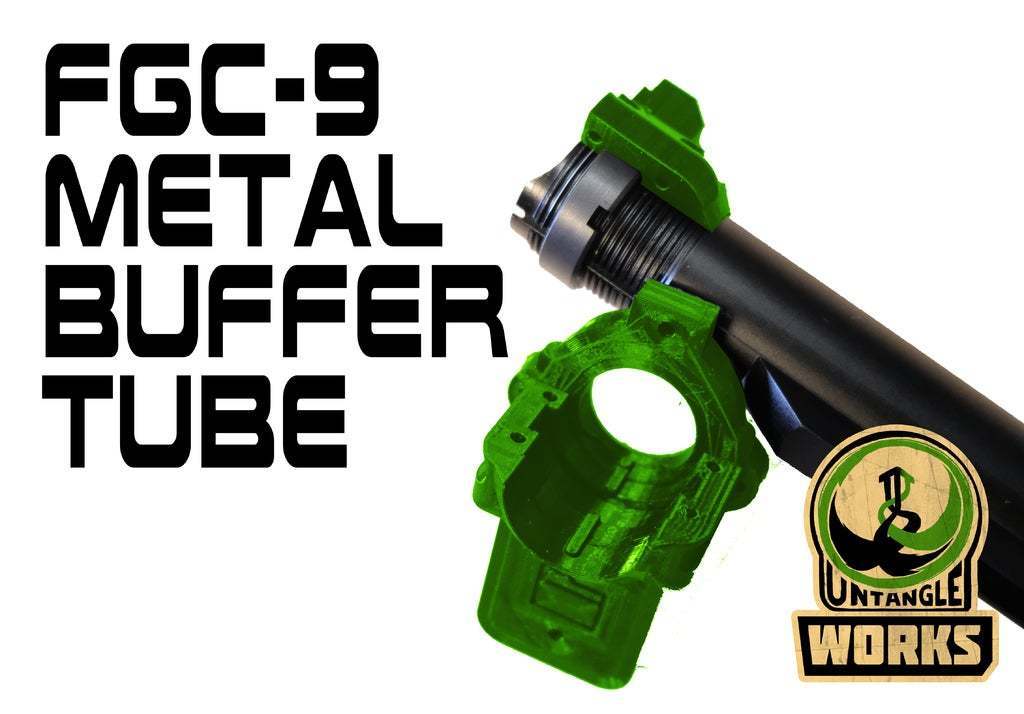 Free STL file FGC-9 UNW Metal Buffer tube 👽 ・Design to download and 3D print・Cults