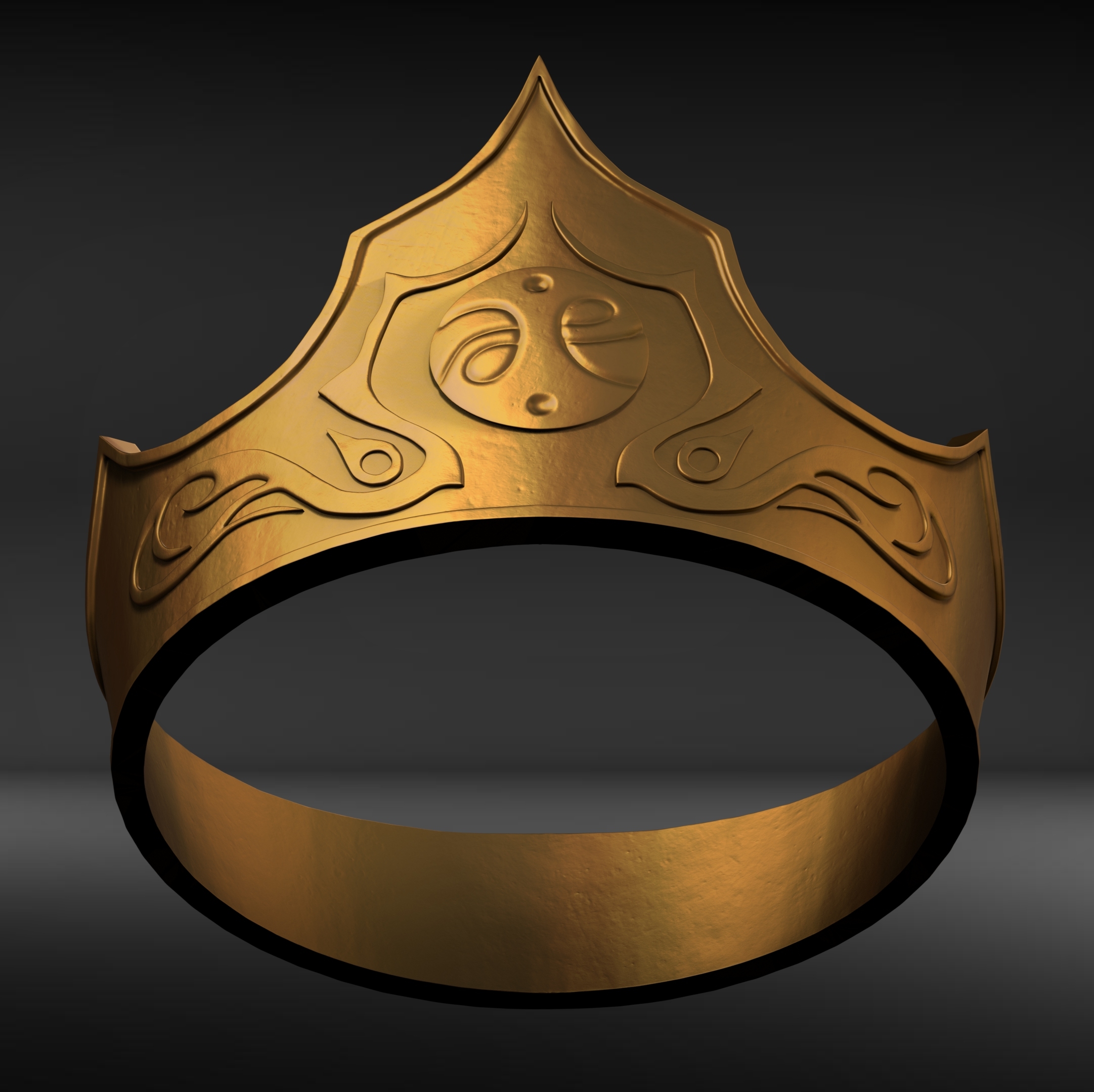 👑 Crown and Base with Resin - Fable III・ STL File for ・Cults