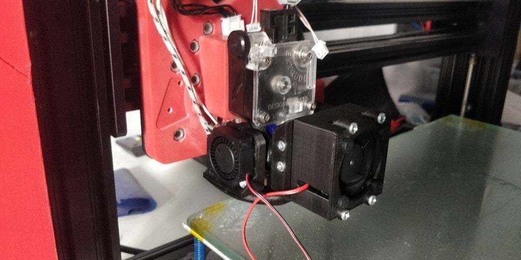 Free STL file E3D v6 cooling system 🔧・3D print model to download・Cults