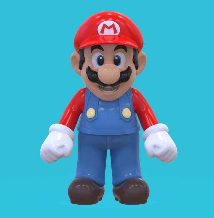 STL file Super Mario Default Uniform 🎲 (3MF)・Model to download and 3D ...
