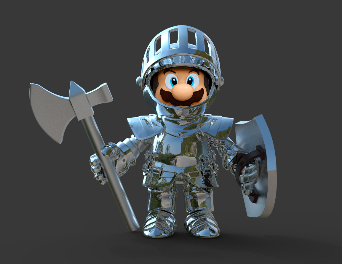 arquivo STL Super Mario Knight 🎲 ・design para impressora 3D para ...