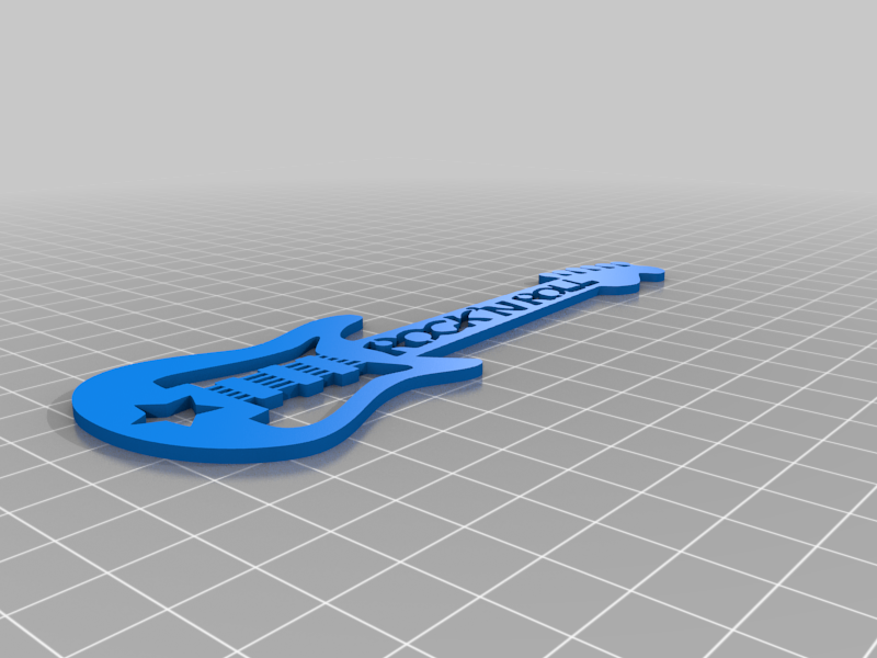 Free STL file Rock'n Roll Guitar Wall 🎸・3D printing model to download・Cults