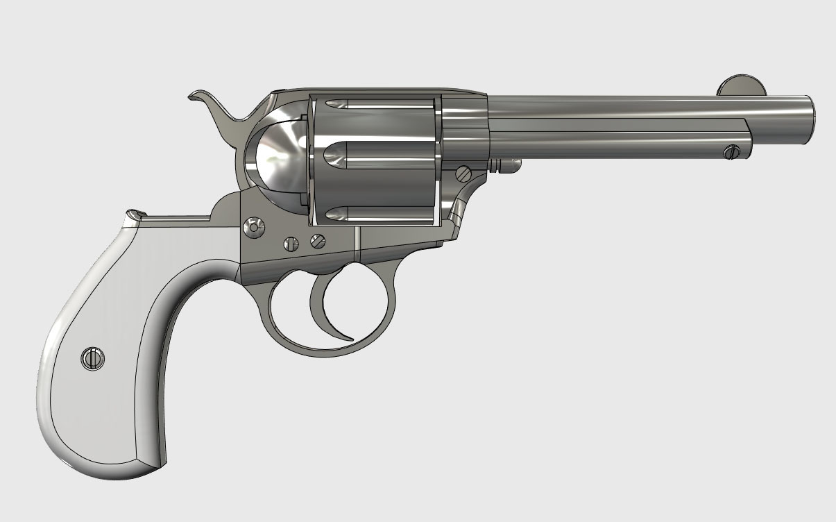 🌩️ Colt Lightning Doc Holliday・ 3D File for ・Cults