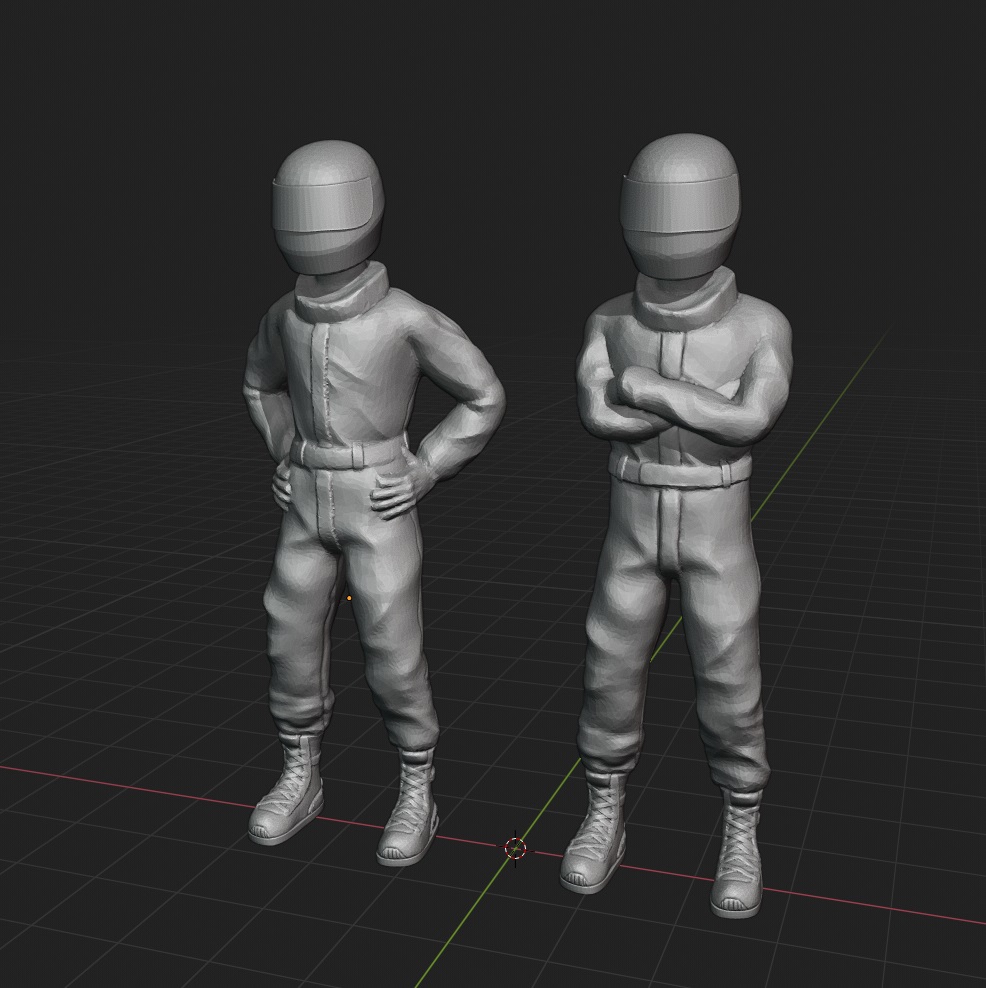 Archivo STL Race drivers 🏎️ ・Diseño para descargar y imprimir en 3D・Cults
