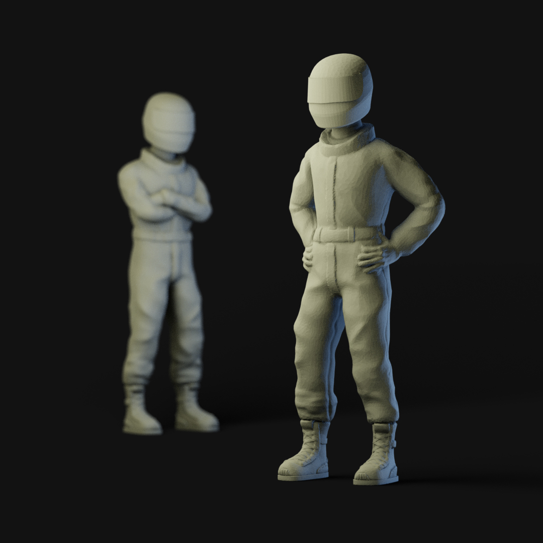 🏎️ Race drivers・ STL File for ・Cults