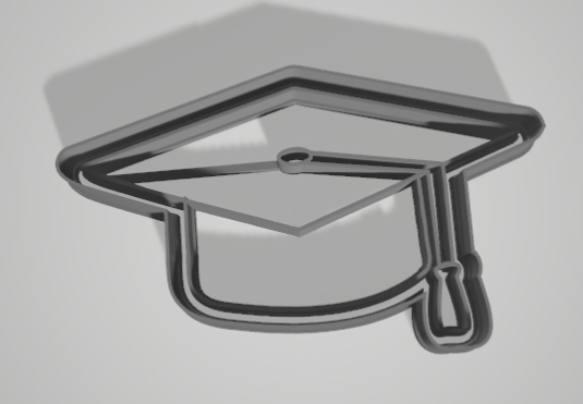 STL file Cookie Cutter Graduation Kit 🍪 ・3D printer model to download・Cults