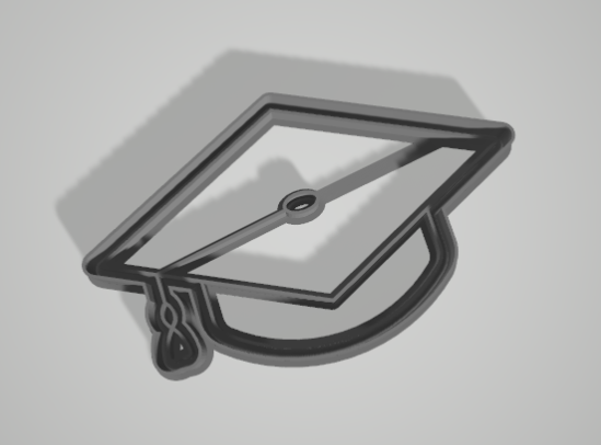 STL file Cookie Cutter Graduation Kit 🍪 ・3D printer model to download・Cults