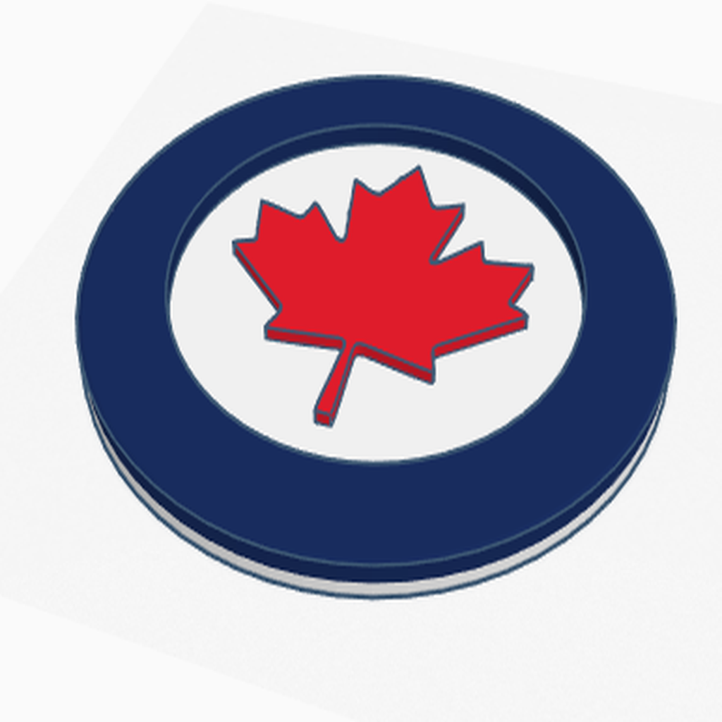 Free STL file CANADA AIRFORCE 🇨🇦 ・3D print object to download・Cults
