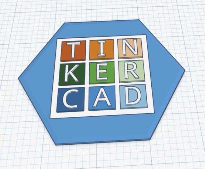 Fichier STL gratuit Badge Tinkercad 📛 ・Design pour imprimante 3D à ...