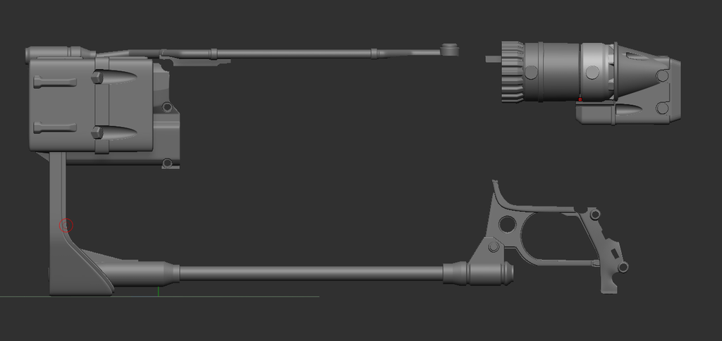 🎲 Nerf Forerunner - Laser Rifle Mod・Free 3D File for ・Cults