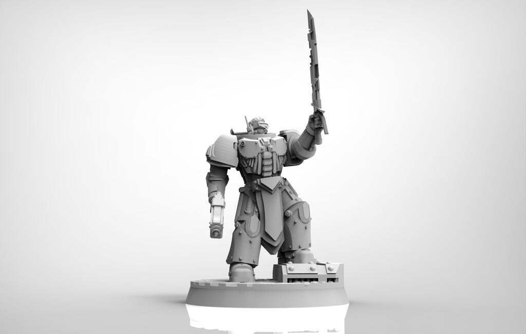 🎲 Battle Brother - Champion・Free STL File for ・Cults