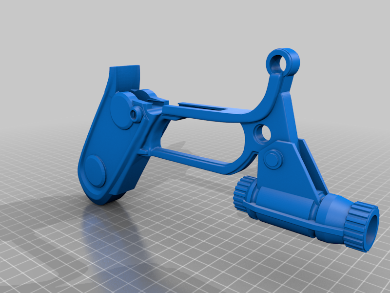 🎲 Nerf Forerunner - laser Rifle V2・Free 3D File for ・Cults