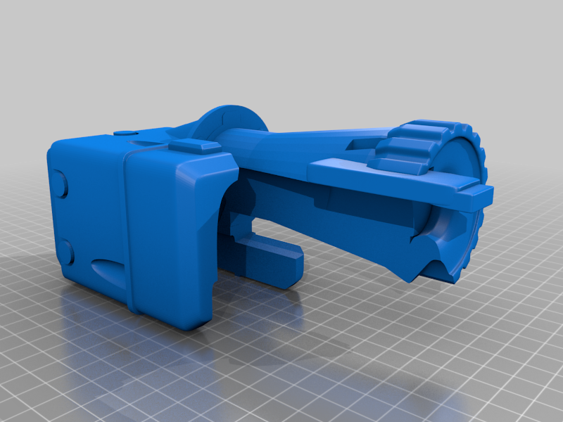 🎲 Nerf Forerunner - laser Rifle V2・Free 3D File for ・Cults