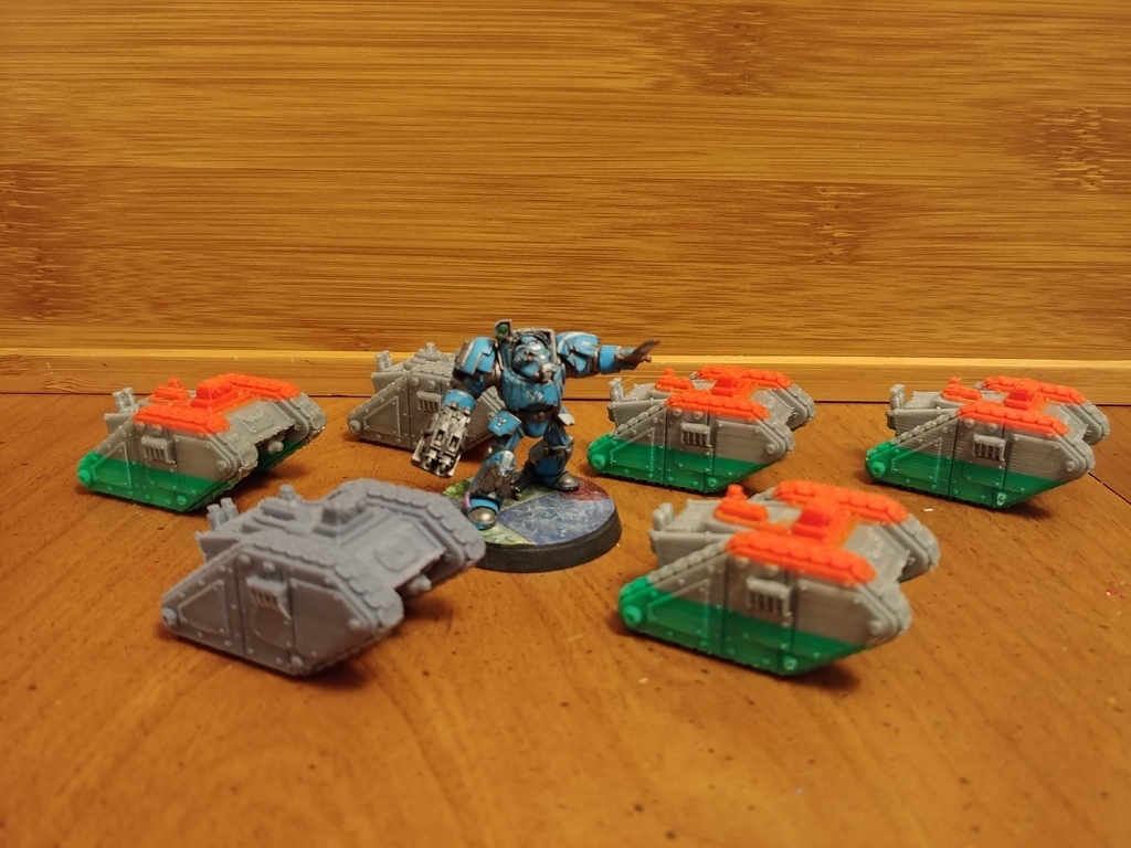 3D printed Sci-Fi Goliath tank・Cults