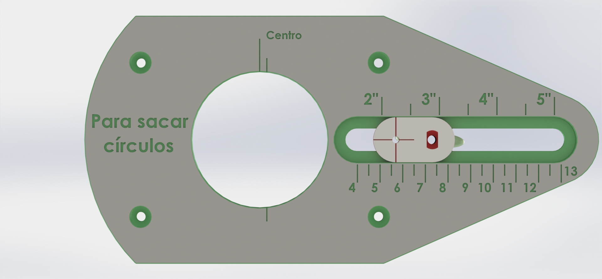 🧭 BASE COMPAS PARA SACAR CIRCULOS CON ROUTER STANLEY SRR1200-B2・Archivo ...