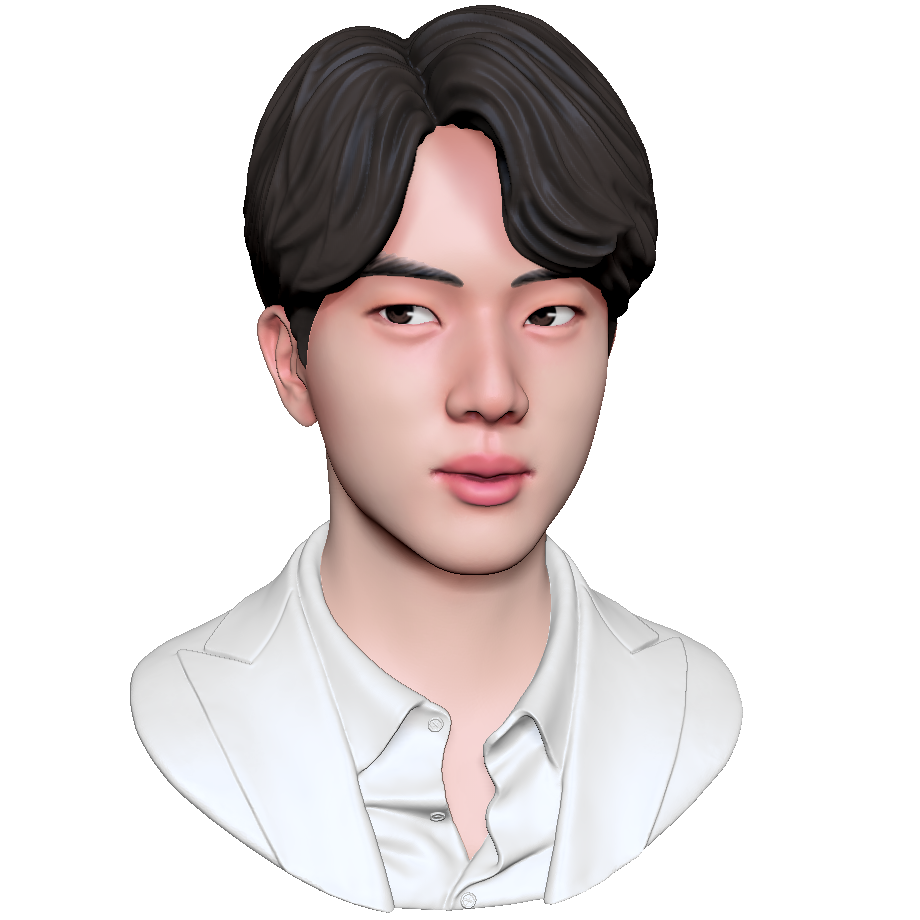 Файл STL BTS Jin 👤・Модель для загрузки и печати в формате 3D・Cults