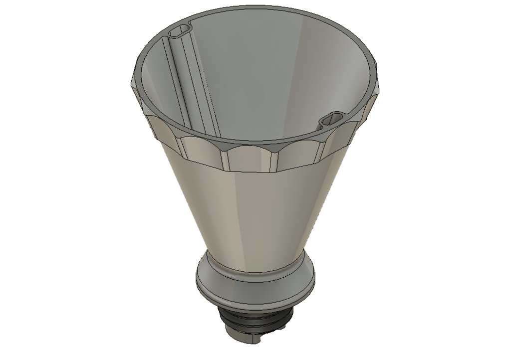🛢️ Triumph Street Triple 675 - Screw On Oil Funnel・Free STL File for ・Cults