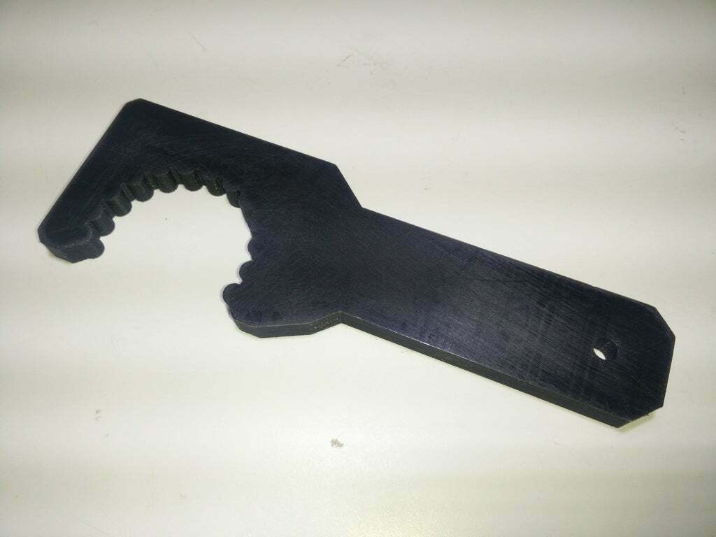Free STL file M4/AR15 Delta Ring Wrench 💍 ・Template to download and 3D ...