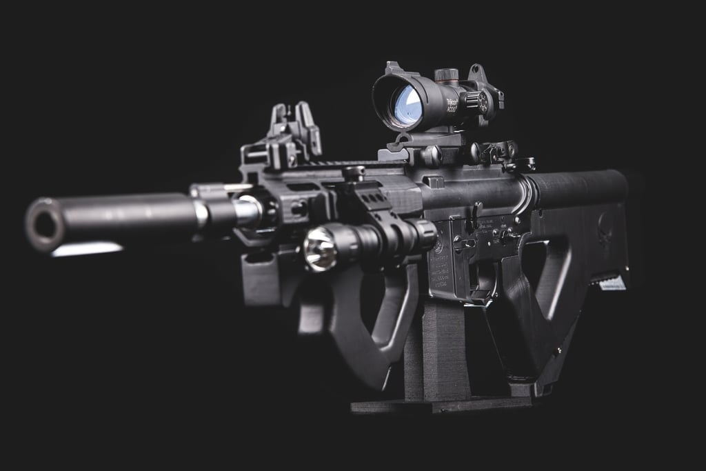 3D printing M4 Airsoft RAS Keymod Rail・Cults