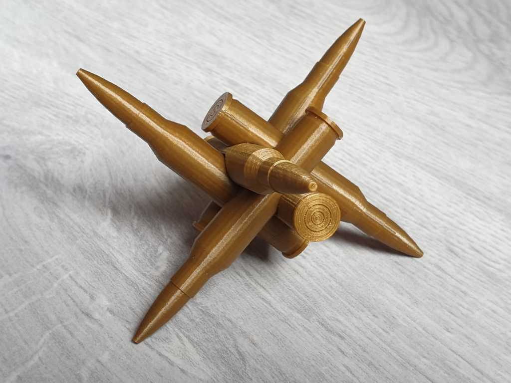 3D print Bullet Puzzle・Cults