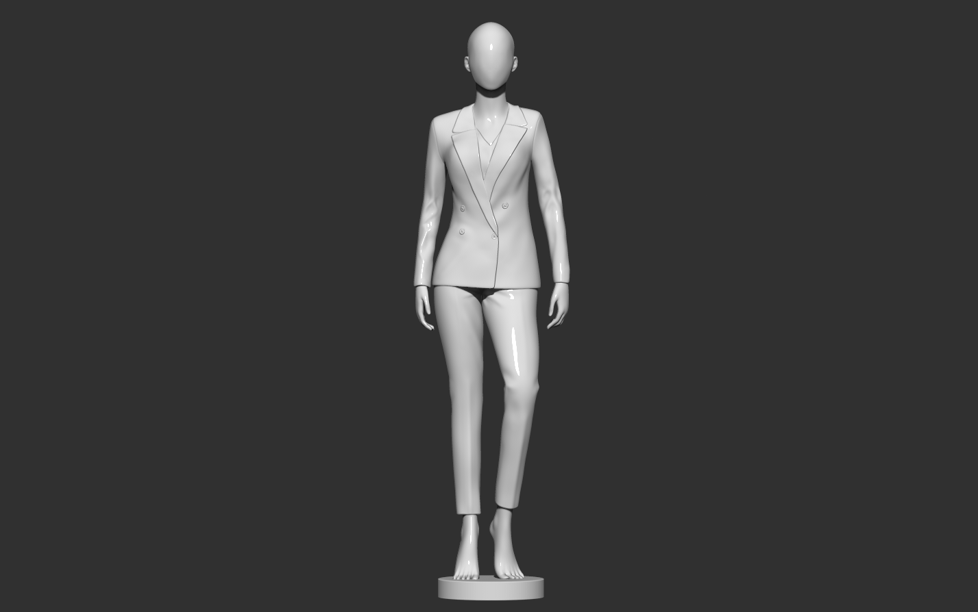 🗿 Mannequin・ STL File for ・Cults