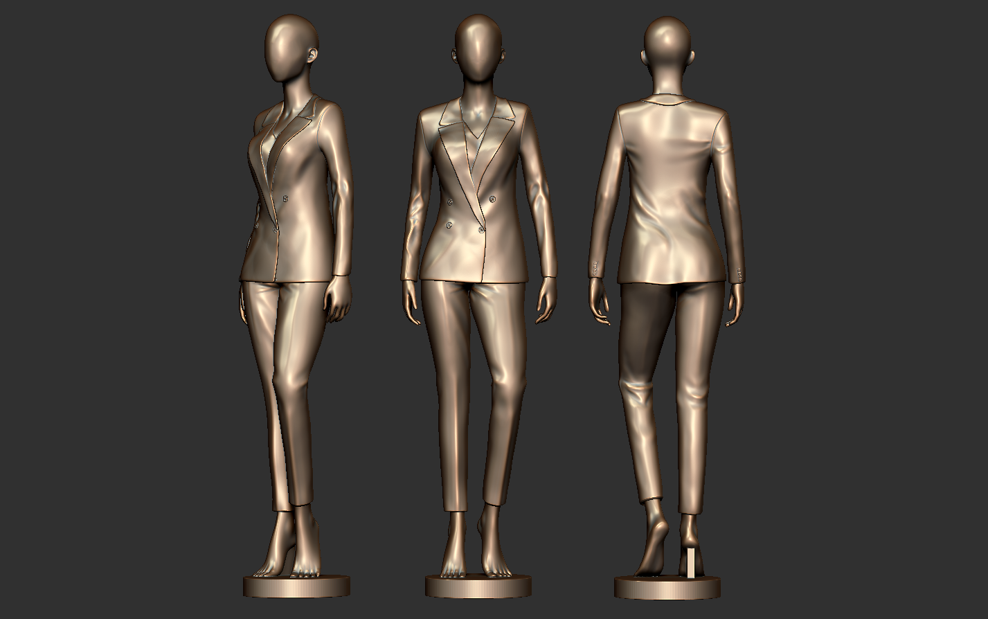 🗿 Mannequin・ STL File for ・Cults