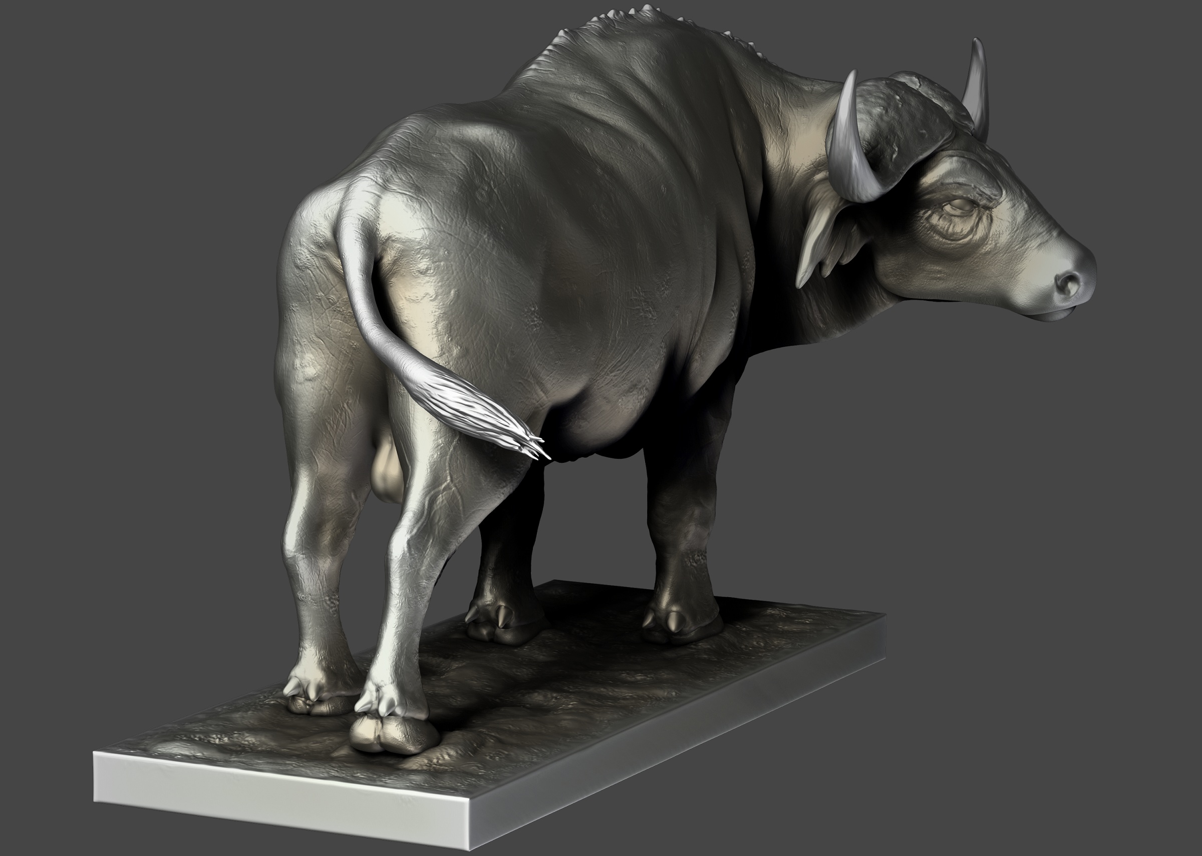 STL file Buffalo 👽・3D printer model to download・Cults