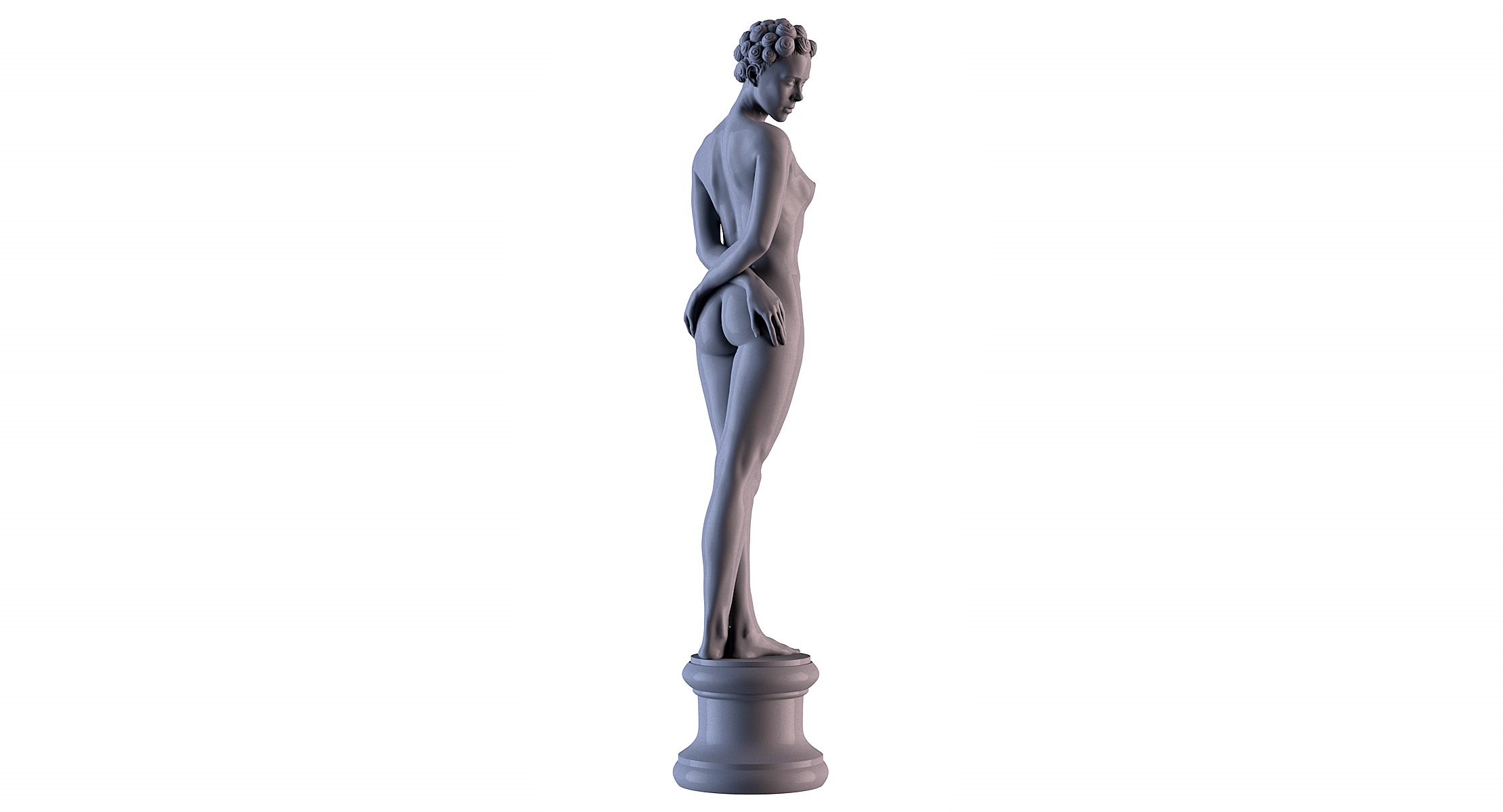 STL file Woman Statue 👩 ・3D print design to download・Cults