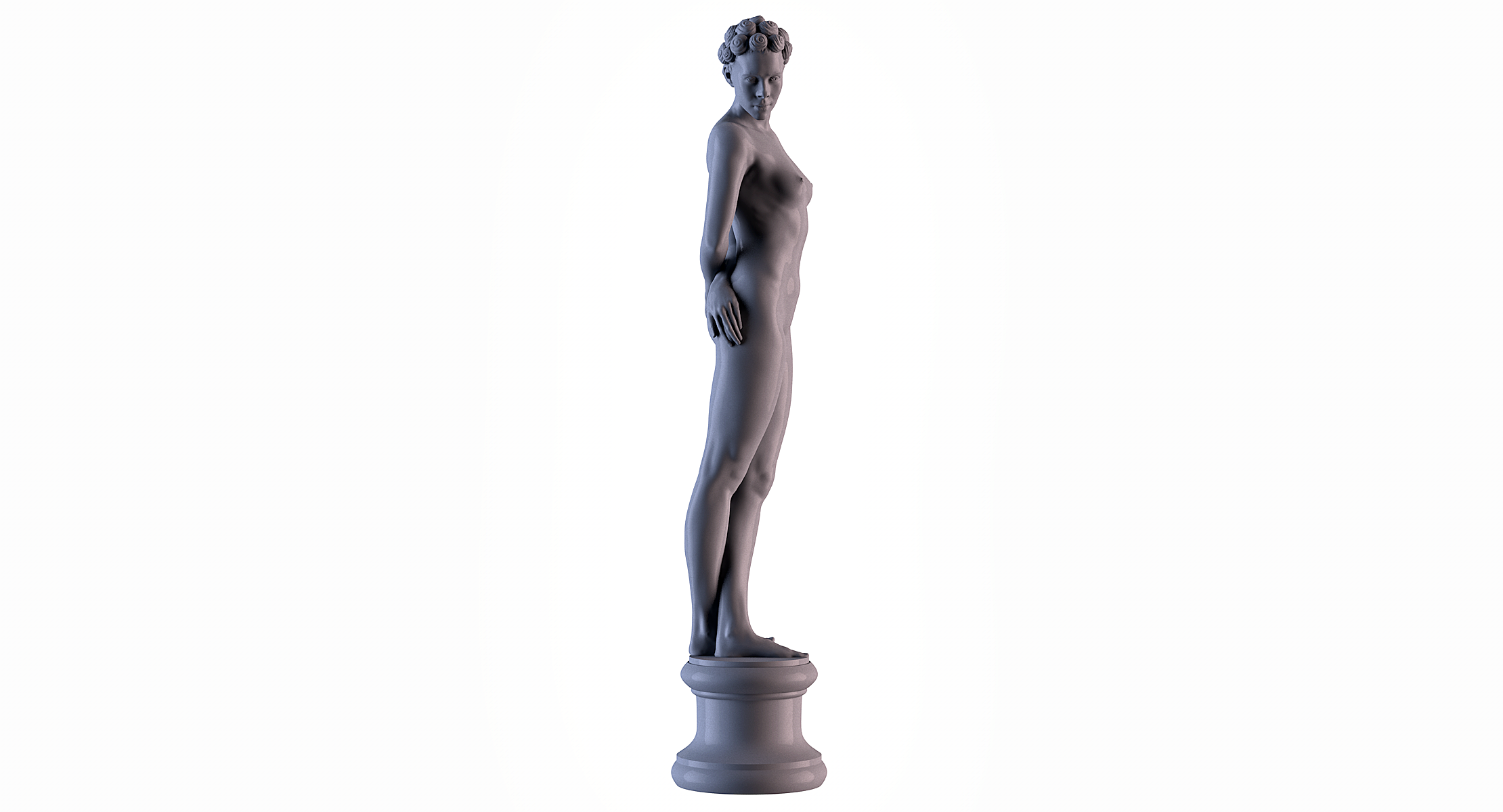 STL file Woman Statue 👩 ・3D print design to download・Cults