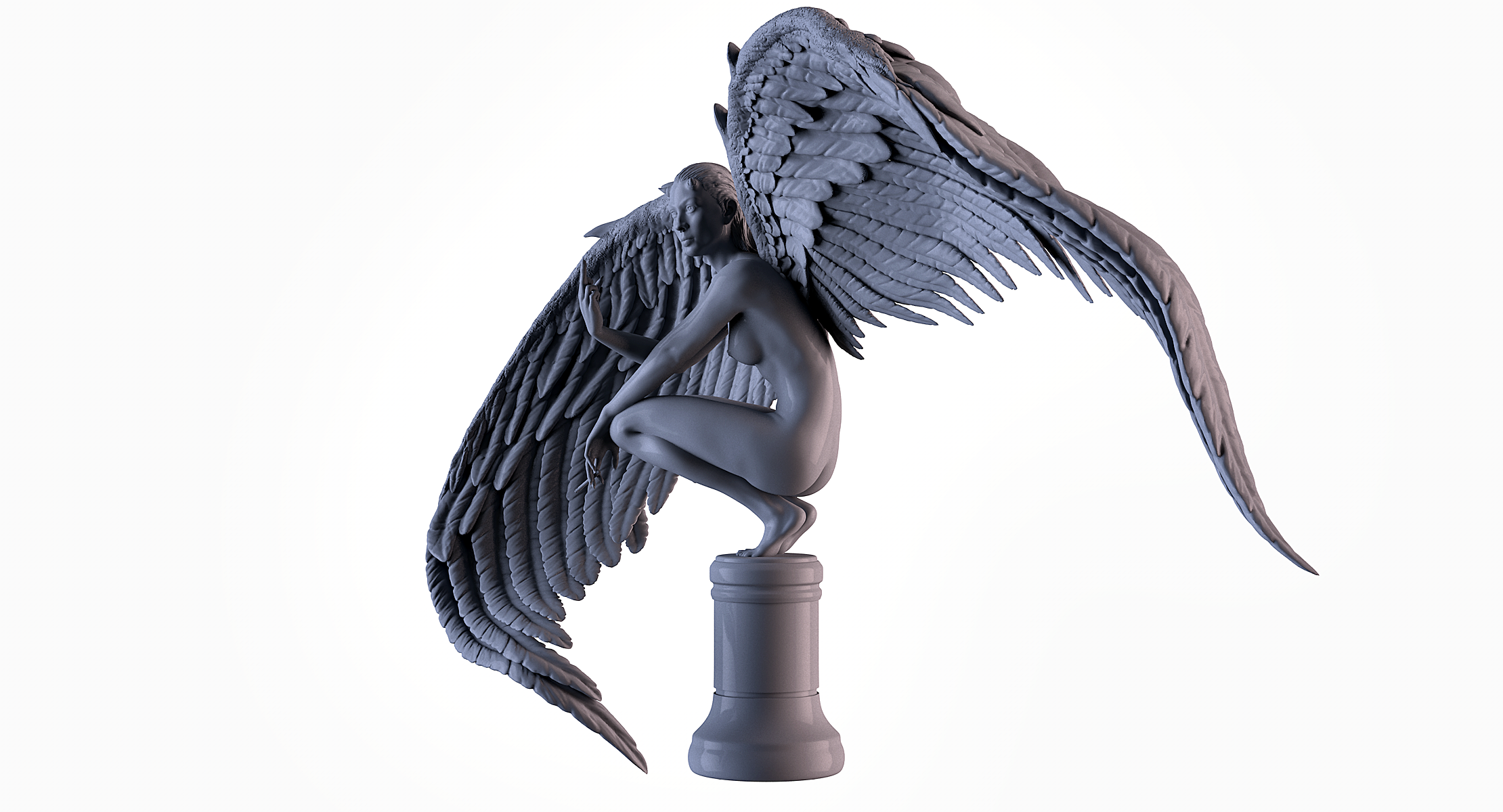 STL file Blood Angel 🩸 ・Model to download and 3D print・Cults