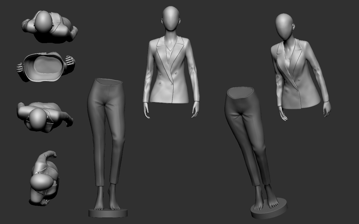 🗿 Mannequin・ STL File for ・Cults